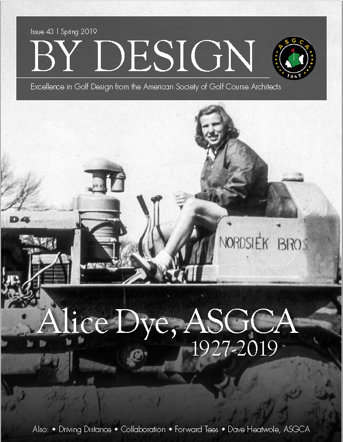 Pascuzzo Pate Featured in By Design Magazine | Golf Course Architects ...